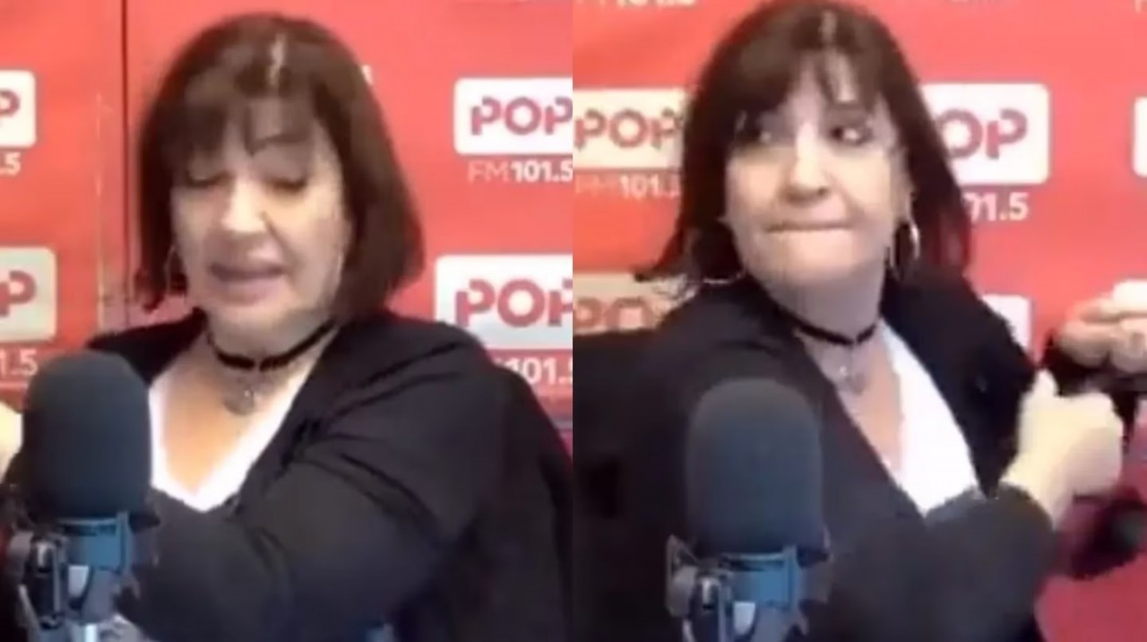 La Negra Vernaci estalló de furia en la radio y revoleó unos ...