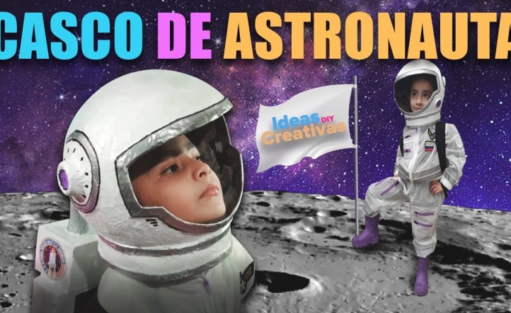 Cómo hacer un casco de astronauta fácil y rápido | InfoVeloz.com